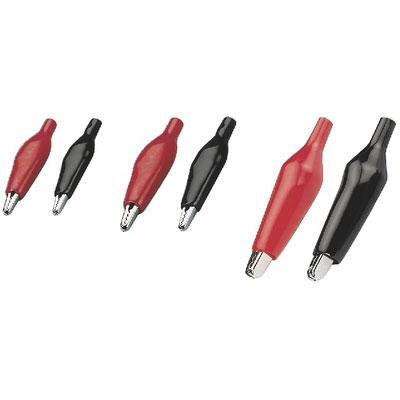 Crocodile Clips available in different sizes and colours.