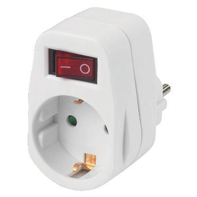 EURO to EURO MAins Socket with Switch | Cybermarket