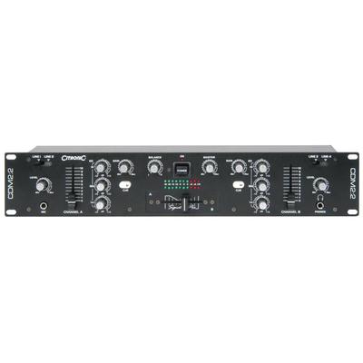 Citronic Pro Audio CDM2 : 2-Channel 19' DJ Mixer