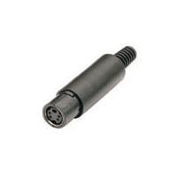 4 Pin Mini DIN Socket - www.cybermarket.co.uk