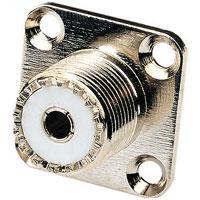 Square Pattern Mini UHF Socket Chassis Connector Pl259