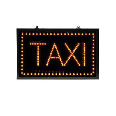 Large Static Red LED Taxi Sign