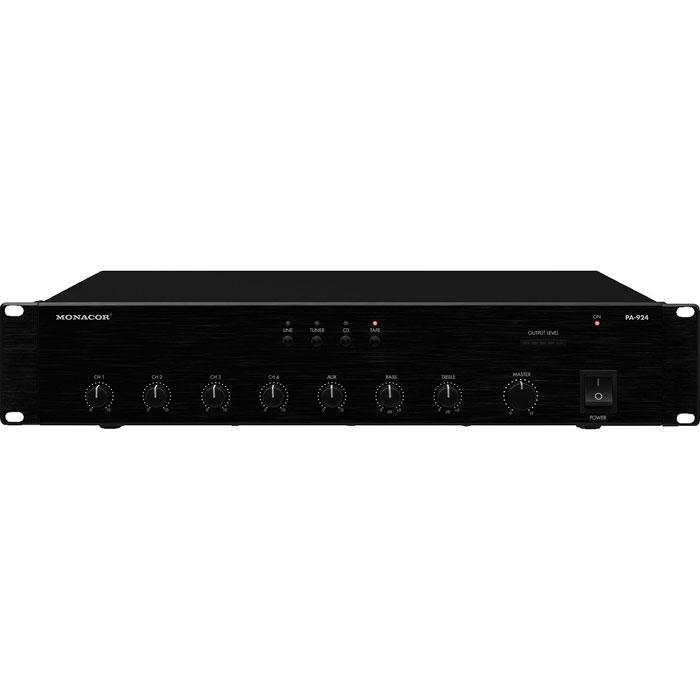 Monacor PA-924 100V Mixing Amplifier 1 X 240W